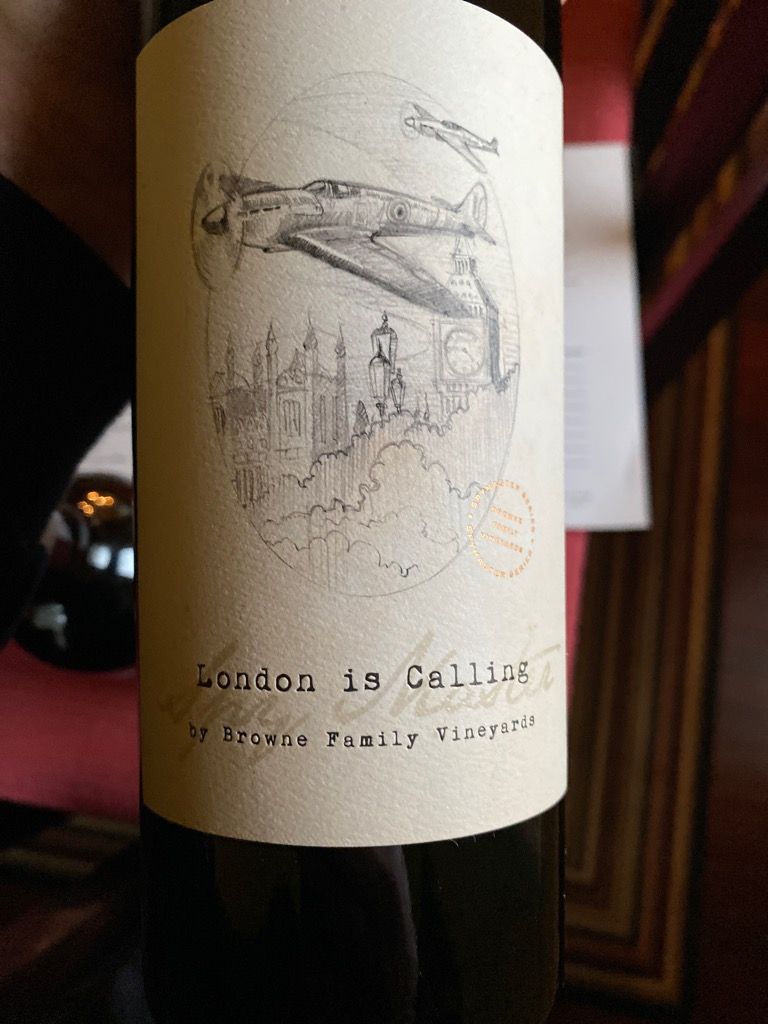 2017 Browne Family Vineyards London is Calling, USA, Washington ...