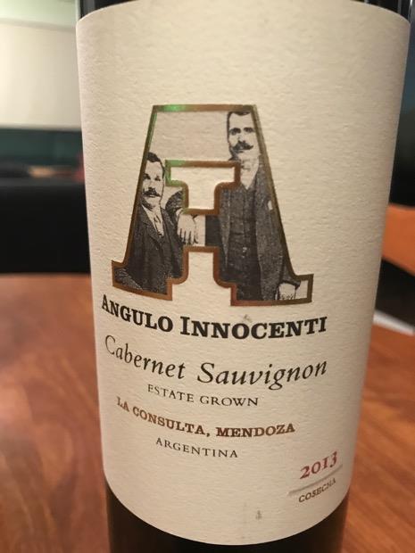 2013 Angulo Innocenti Malbec, Argentina, Mendoza, Valle de Uco, La ...
