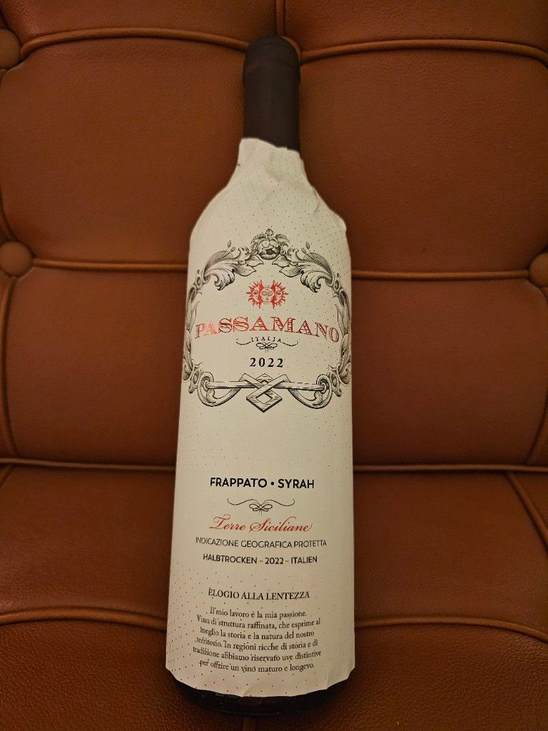 2021 Passamano Terre Siciliane Frappato Syrah, Italy, Sicily, Terre ...