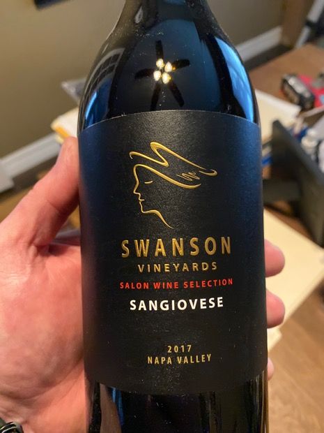 2017 Swanson Sangiovese Salon Wine Selection, USA, California, Napa ...