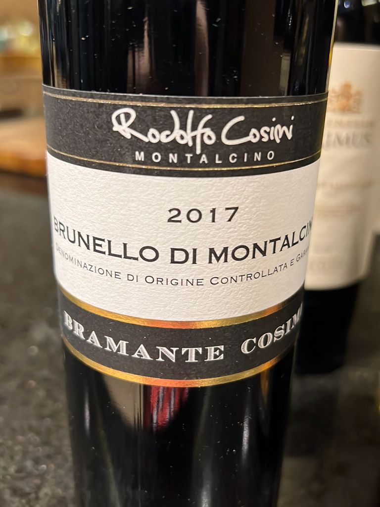 2015 Rodolfo Cosimi Brunello di Montalcino, Italy, Tuscany, Montalcino ...
