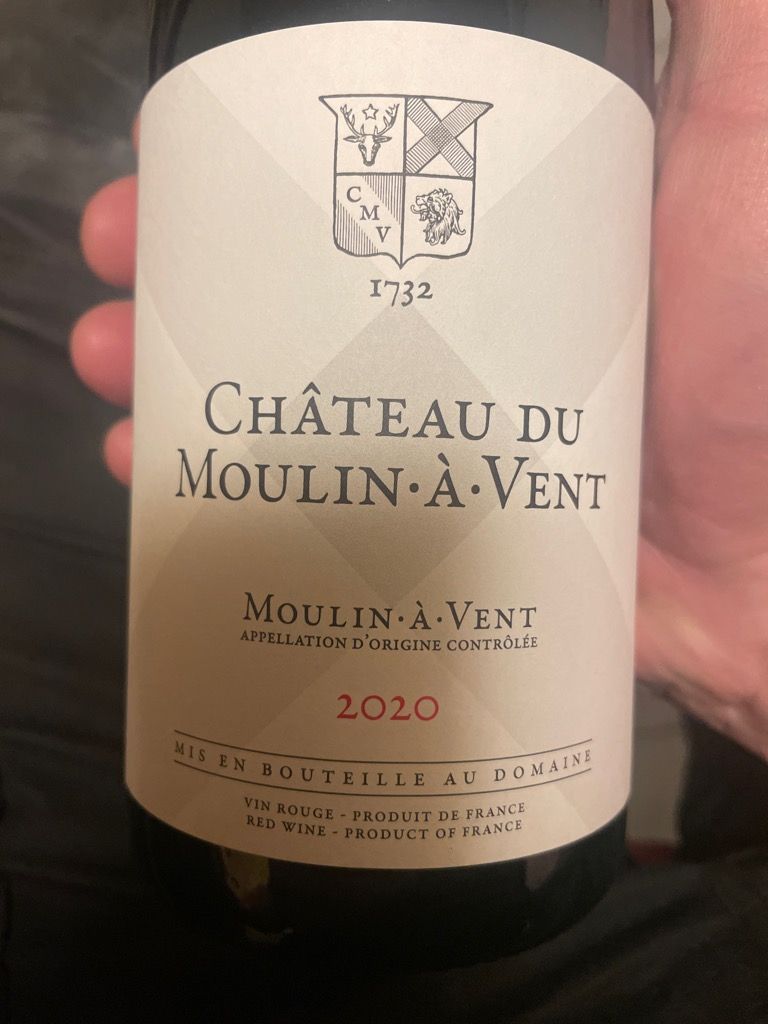 NV Château du Moulin-a-Vent Moulin-à-Vent, France, Burgundy, Beaujolais ...