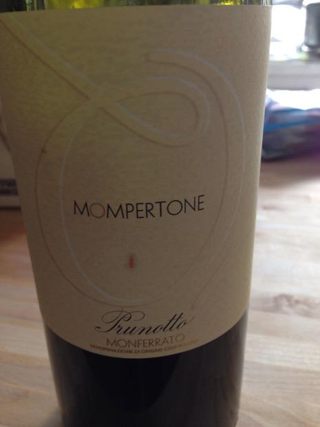 2011 Prunotto Monferrato Rosso Mompertone, Italy, Piedmont, Monferrato ...