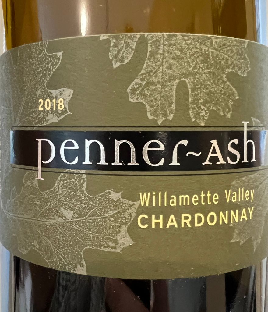2018 Penner-Ash Chardonnay, USA, Oregon, Willamette Valley - CellarTracker