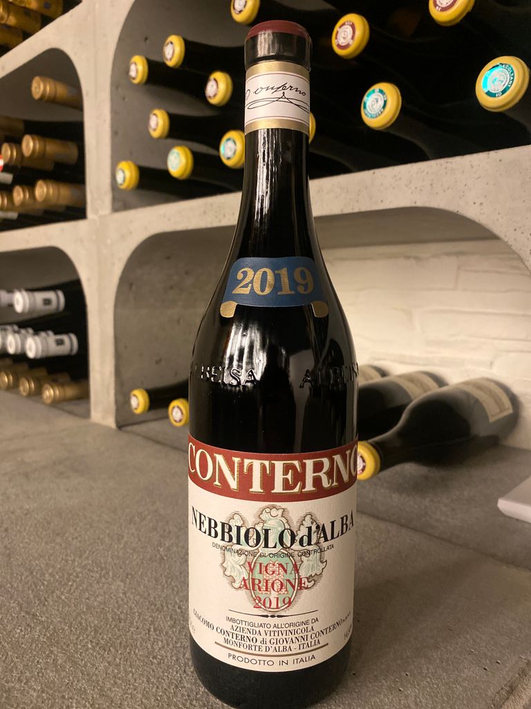 2019 Giacomo Conterno Nebbiolo d'Alba Vigna Arione, Italy, Piedmont ...