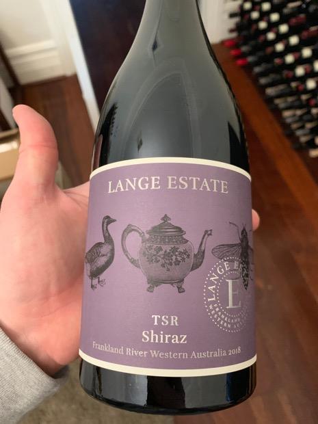 2021 Lange Estate Shiraz TSR, Australia, Western Australia, South West ...