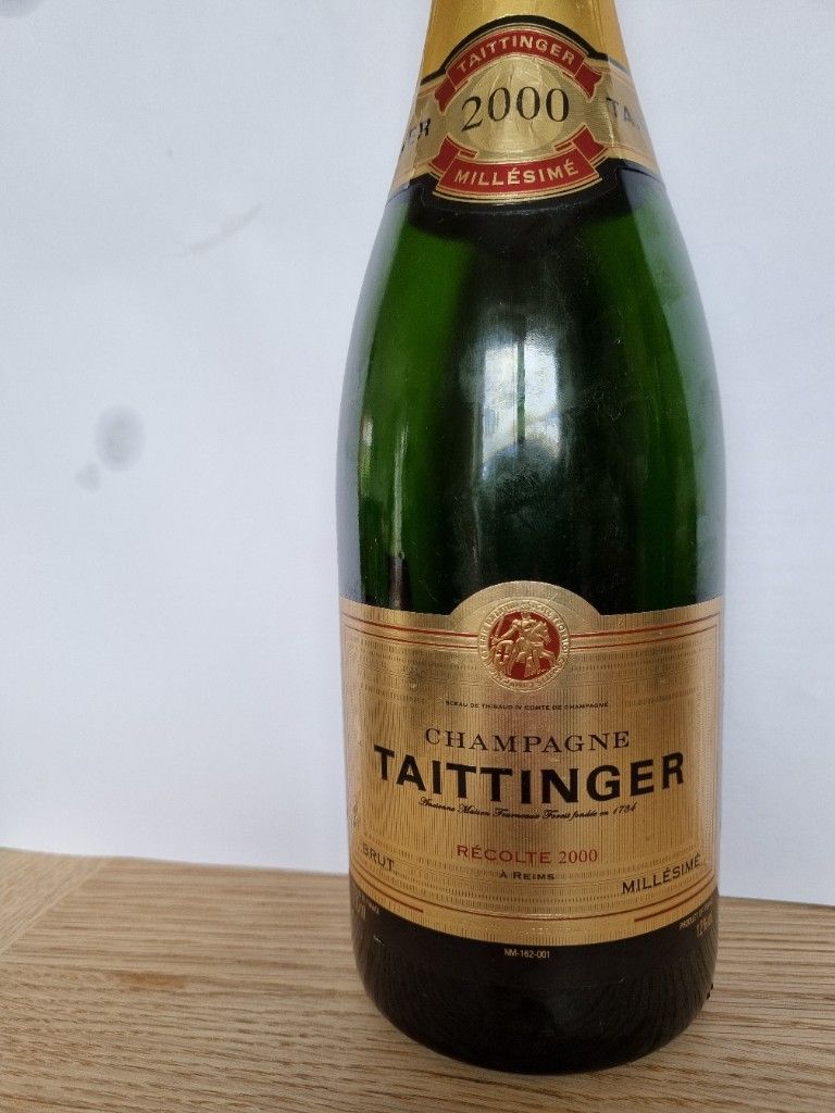 2000 Taittinger Champagne Brut Réserve Vinotheque, France, Champagne ...
