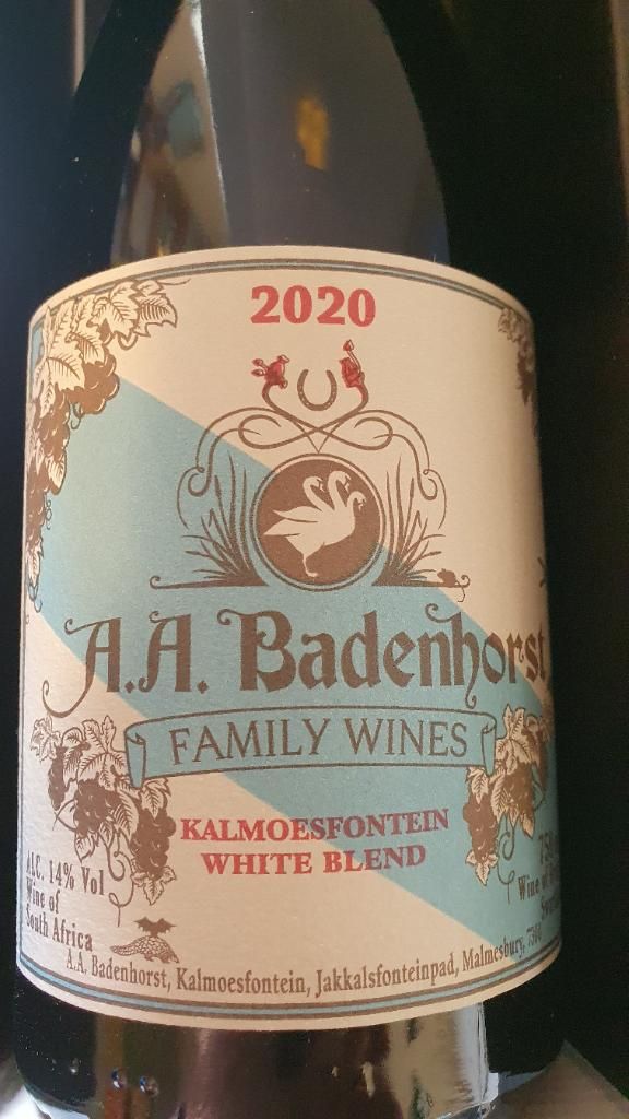 2021 Badenhorst Family Wines White Blend, South Africa, Coastal Region ...
