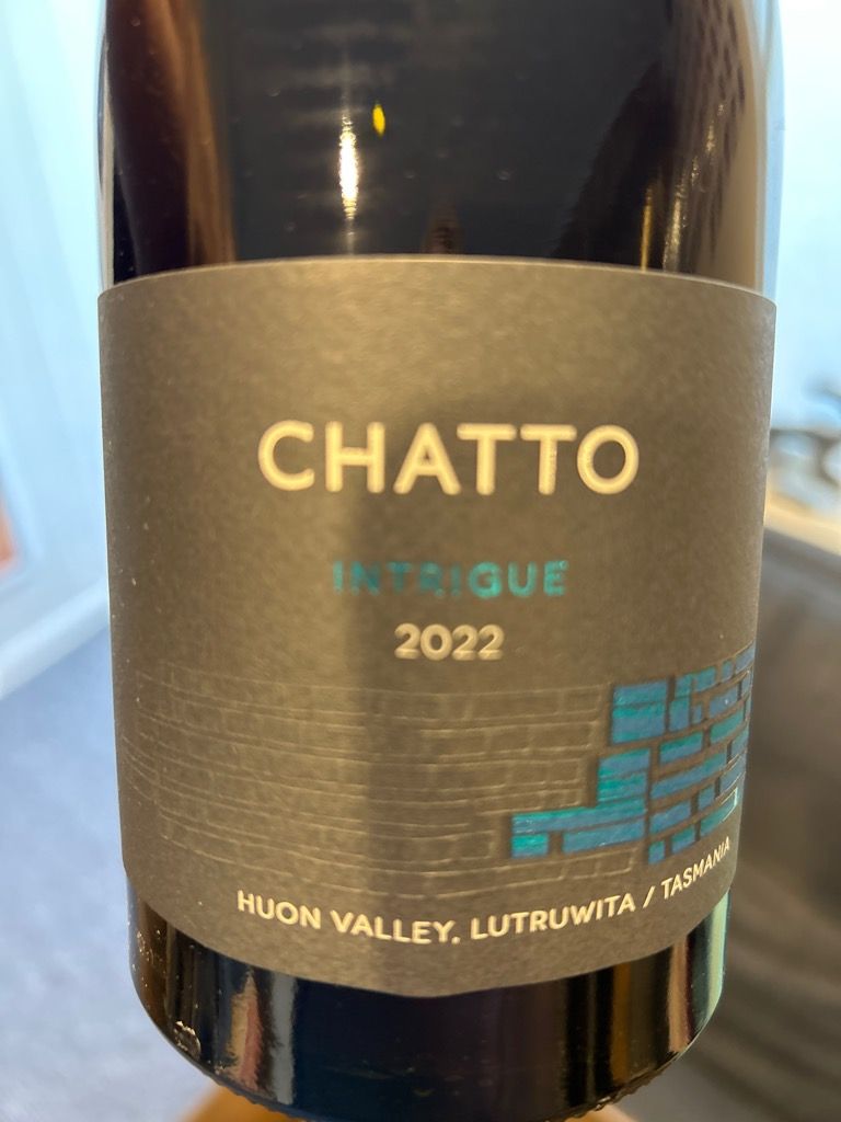 2022 Chatto Wines Pinot Noir Intrigue, Australia, Tasmania, Southern ...