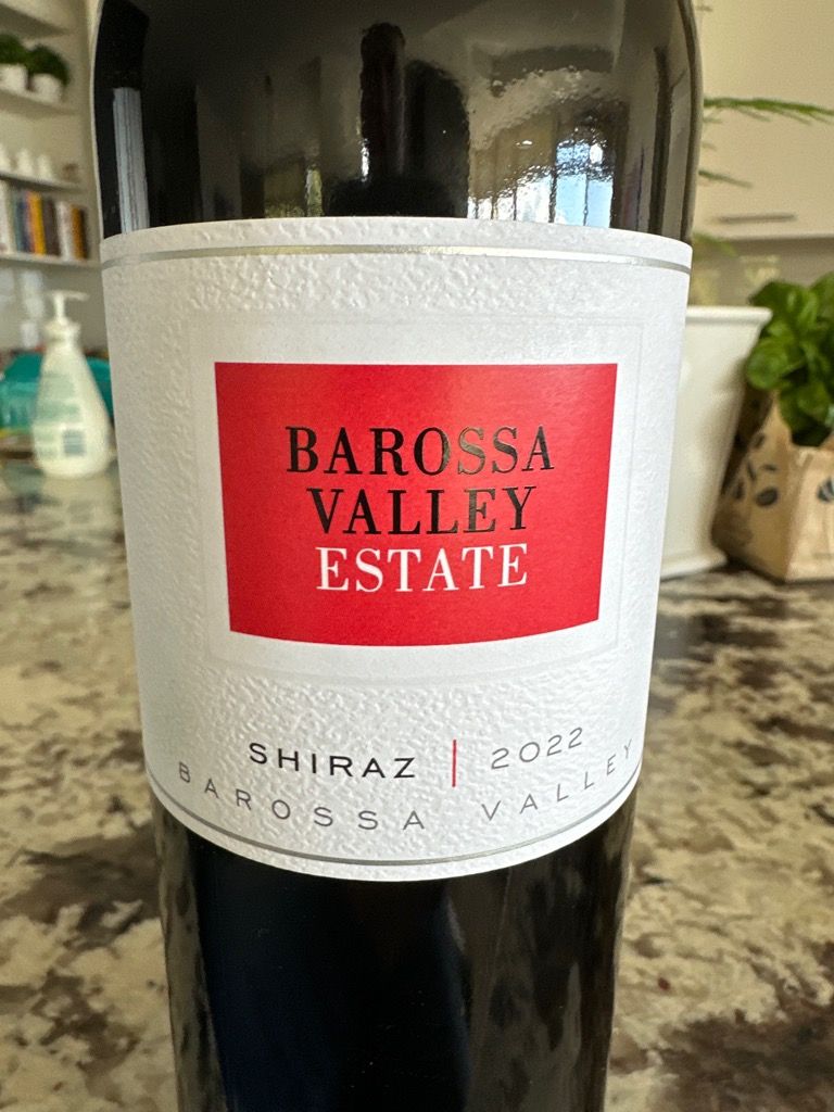 2022 Barossa Valley Estate Shiraz, Australia, South Australia, Barossa, Barossa Valley ...