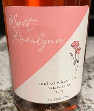 2021 Morét-Brealynn Rosé of Pinot Noir, USA, California - CellarTracker