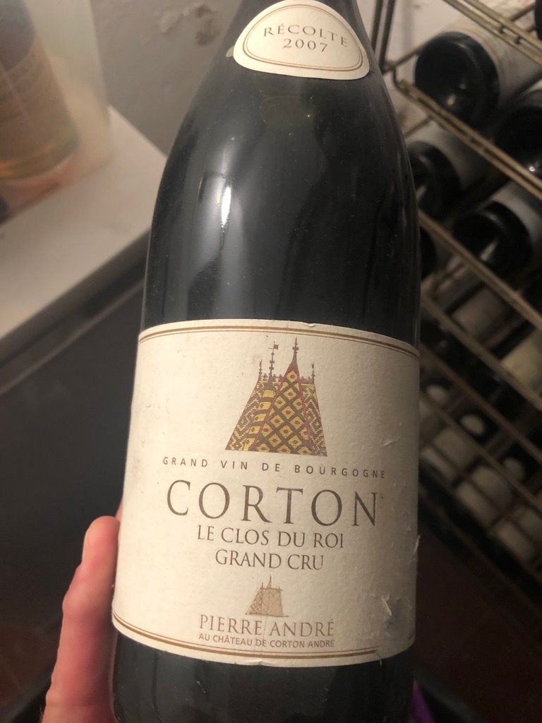 2007 Pierre André au Château de Corton André Corton-Clos du Roi, France ...