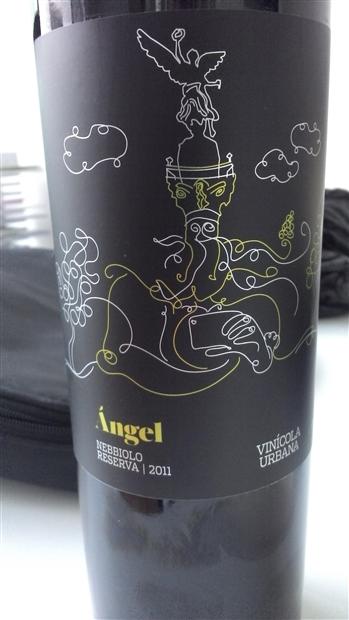 2011 Vinícola Urbana Nebbiolo Angel, Mexico, Baja California, Valle de ...