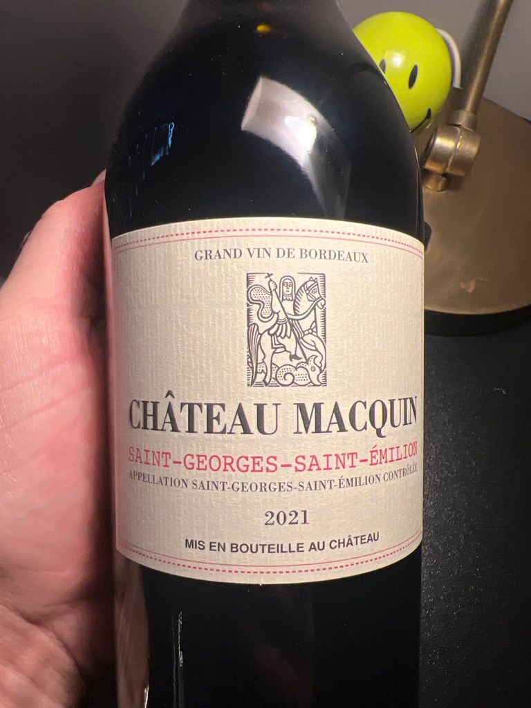 2022 Château Macquin St-Georges, France, Bordeaux, Libournais, Saint ...