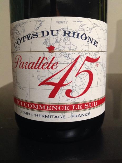 2013 Paul Jaboulet Aîné Côtes du Rhône Parallèle “45”, France, Rhône ...