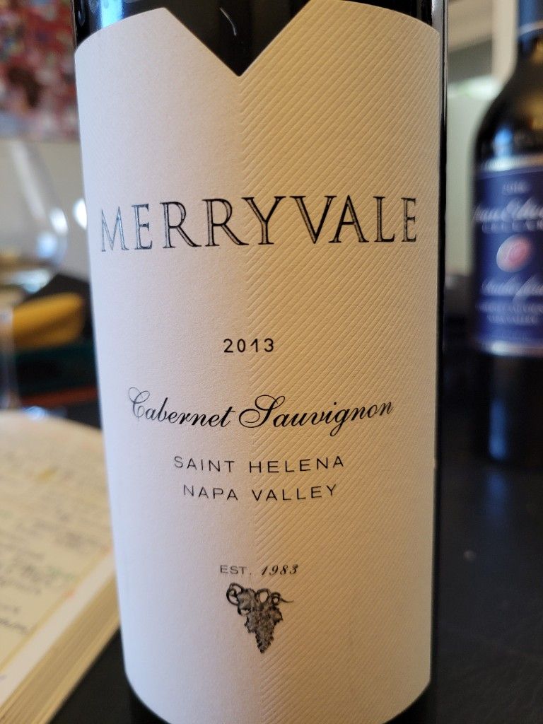 2013 Merryvale Cabernet Sauvignon St. Helena, USA, California, Napa ...