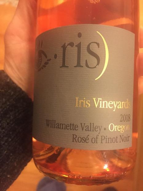2018 Iris Vineyards Pinot Noir Rosé Chalice Estate, USA, Oregon ...
