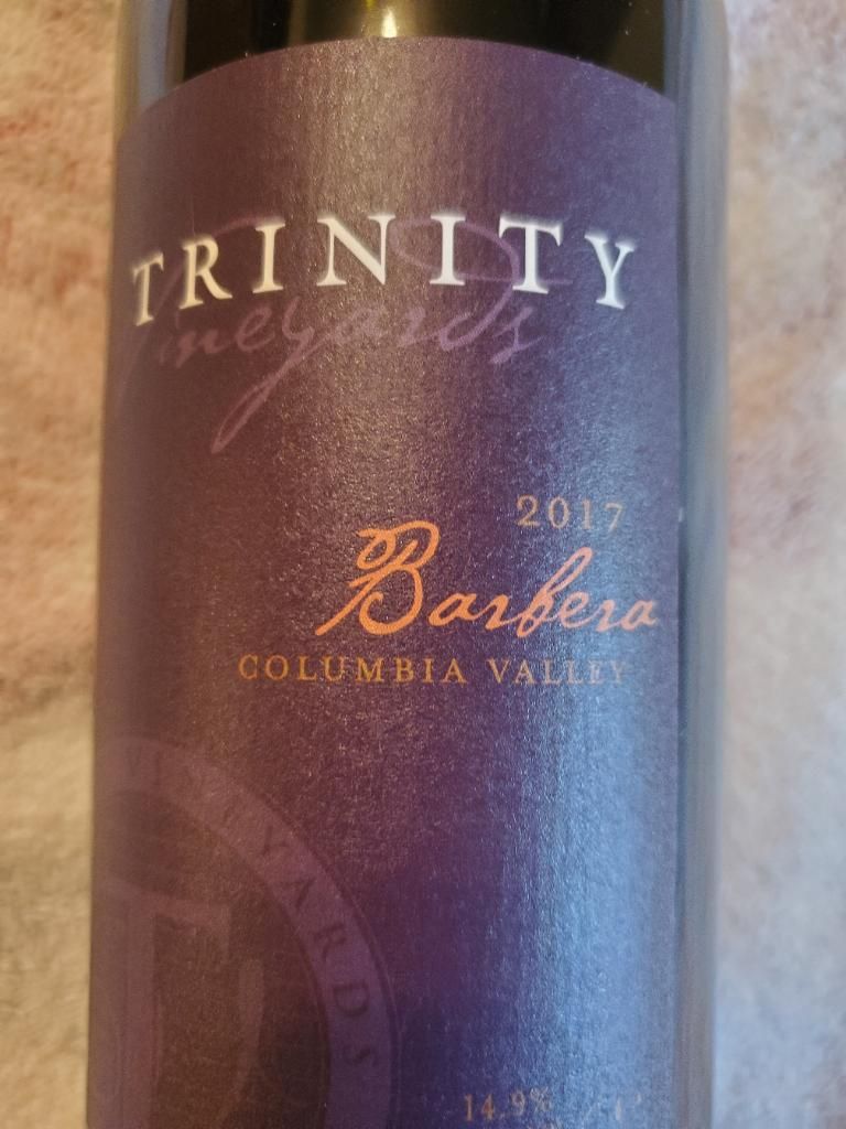 2022 Trinity Vineyards Barbera, USA, Oregon, Columbia Valley ...