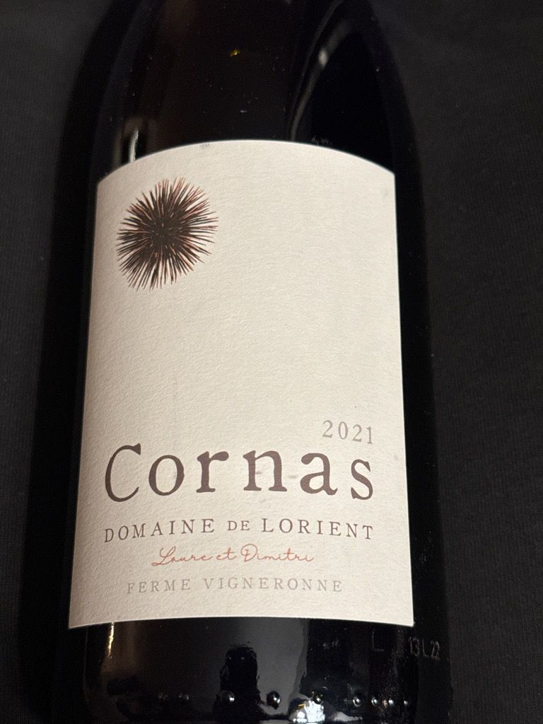 2021 Domaine de Lorient Cornas, France, Rhône, Northern Rhône, Cornas - CellarTracker