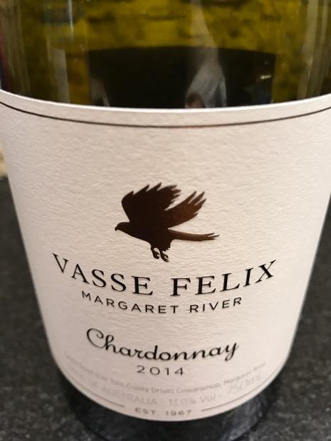 2014 Vasse Felix Chardonnay Margaret River, Australia, Western ...