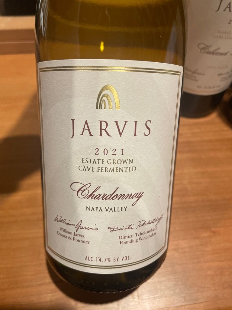 2021 Jarvis (California) Winery Chardonnay, USA, California, Napa ...