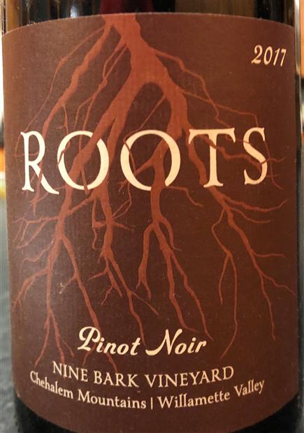 2020 Roots Wine Co. Pinot Noir Nine Bark Vineyard, USA, Oregon ...