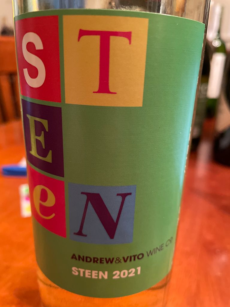 2021 Andrew & Vito Chenin Blanc Steen, South Africa - CellarTracker
