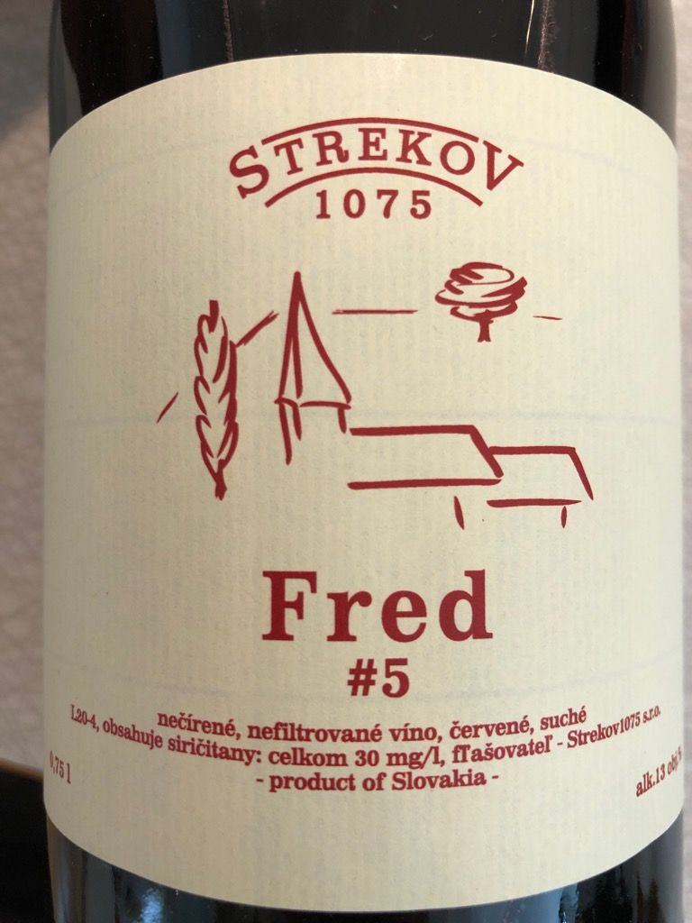 NV Strekov 1075 Fred #5, Slovakia, Južnoslovenská - CellarTracker