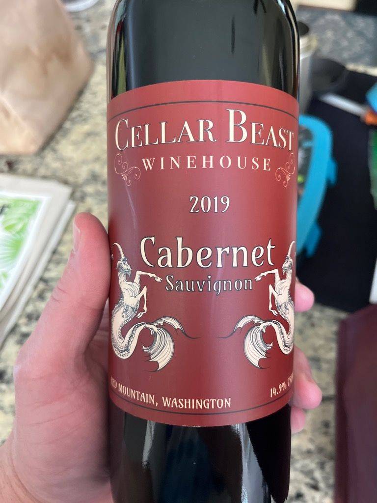 2021 Cellar Beast Winehouse Cabernet Sauvignon, USA, Washington ...