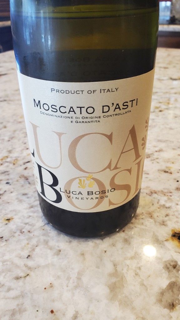 2018 Luca Bosio Moscato d'Asti, Italy, Piedmont, Asti, Moscato d'Asti ...
