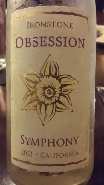 2012 Ironstone Vineyards Symphony Obsession, USA, California ...