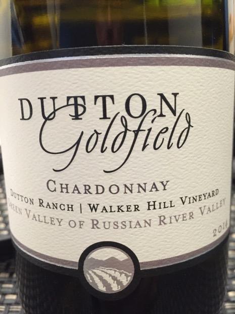 2014 Dutton-Goldfield Chardonnay Dutton Ranch Walker Hill Vineyard, USA ...