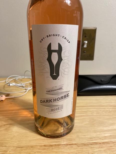 2018 Dark Horse Wines Limited Release Rosé, USA, California - CellarTracker