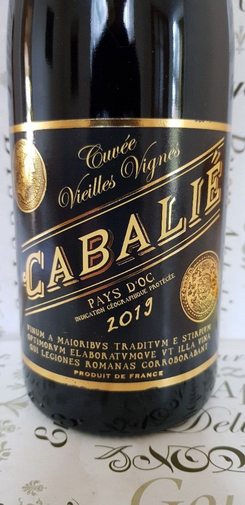 2019 Cabalie Vin de Pays d'Oc Cuvée Vieilles Vignes, France, Languedoc ...