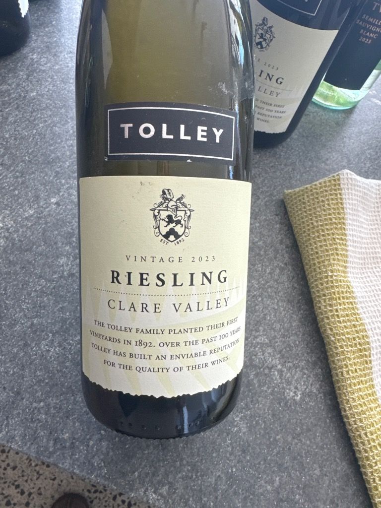 2024 Tolley Riesling Clare Valley, Australia, South Australia, Mount ...