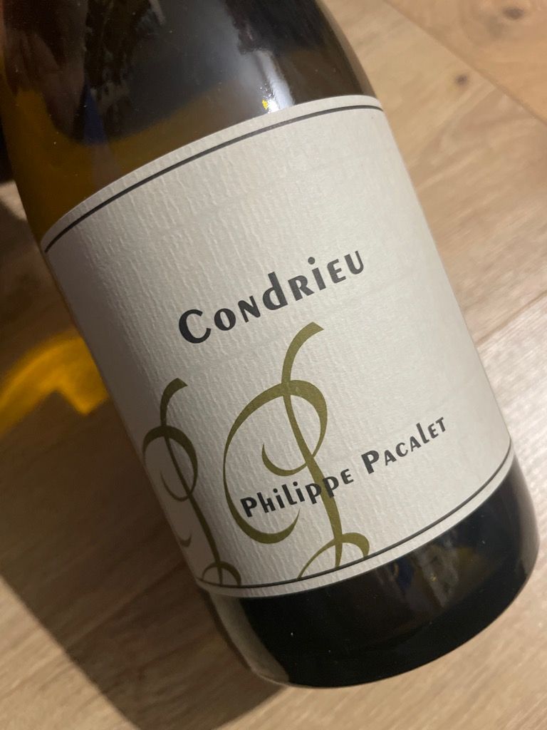 2021 Philippe Pacalet Condrieu, France, Rhône, Northern Rhône, Condrieu ...