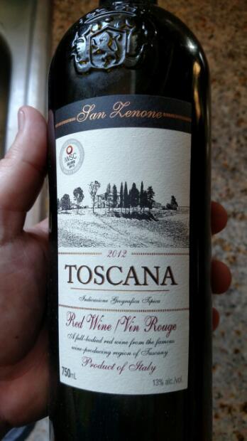 2012 San Zenone Toscana IGT, Italy, Tuscany, Toscana IGT - CellarTracker
