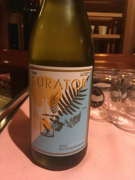 2016 Badenhorst Family Wines The Curator White, South Africa, Coastal ...