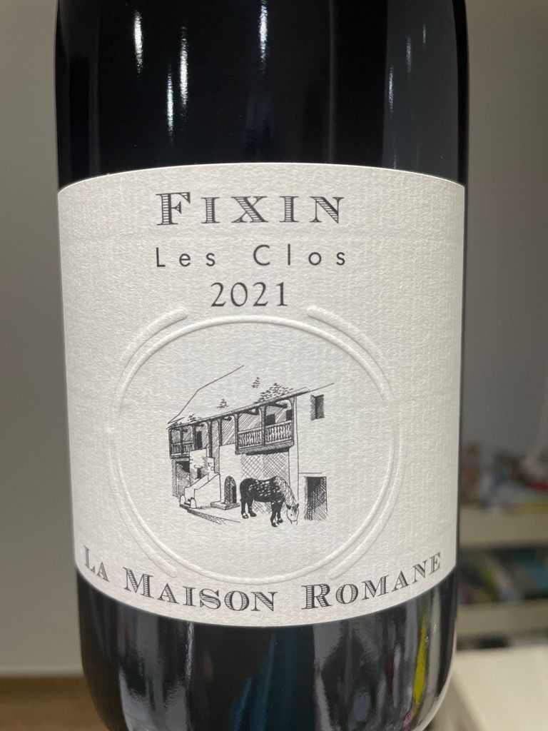 2022 La Maison Romane Fixin Les Clos, France, Burgundy, Côte de Nuits ...
