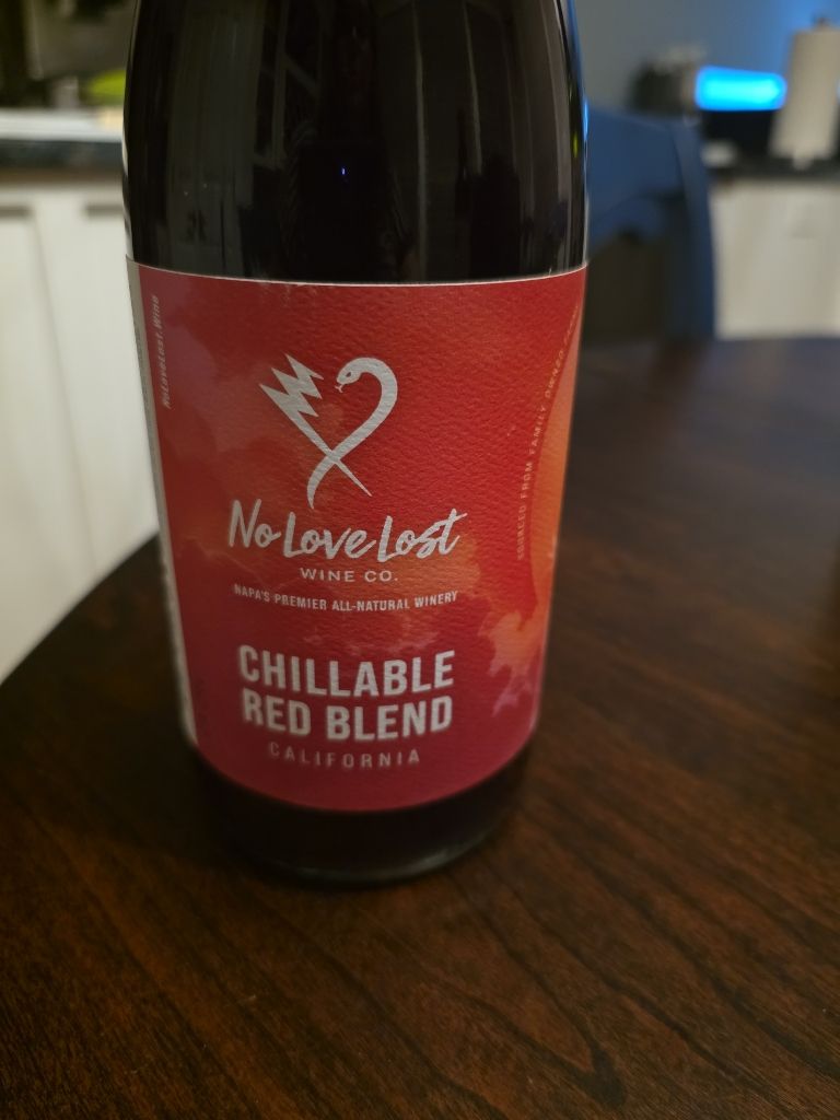 2023 No Love Lost Chillable Red Blend, USA, California - CellarTracker