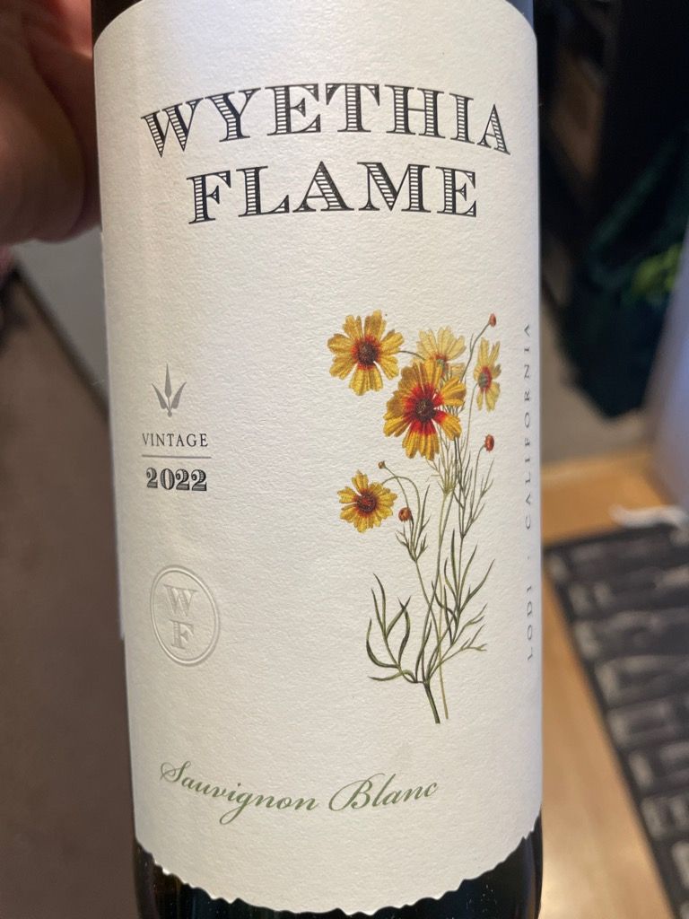 2022 Wyethia Flame Sauvignon Blanc Lodi, USA, California, Central ...