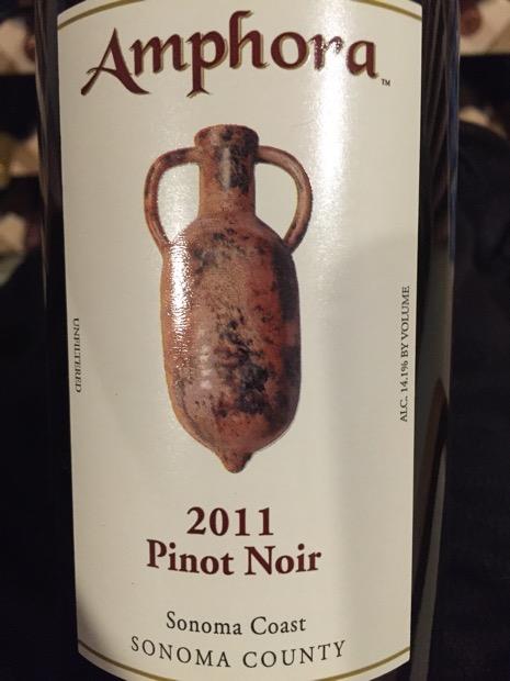 2013 Amphora Winery Pinot Noir, USA, California, Sonoma County, Sonoma ...