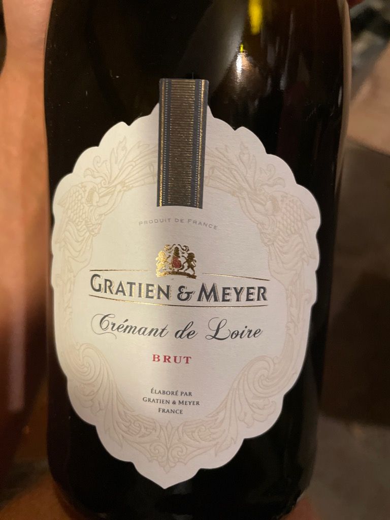 2018 Gratien & Meyer Crémant de Loire Brut, France, Loire Valley ...