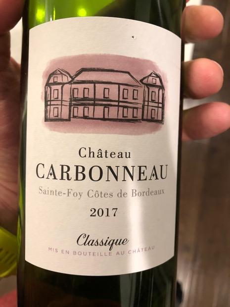 2017 Château Carbonneau Cuvée Classique, France, Bordeaux, Entre-Deux ...