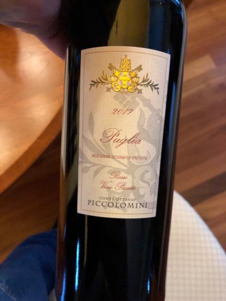 2017 Conte Ottavio Piccolomini d'Aragona Puglia, Italy - CellarTracker