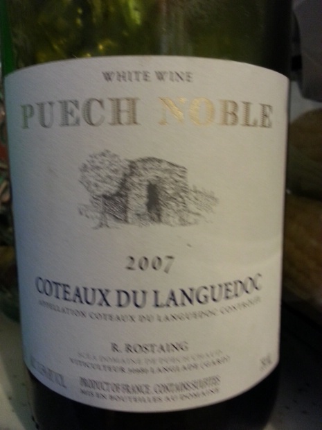 2010 Rene Rostaing Muscat Coteaux du Languedoc Puech Noble, France ...