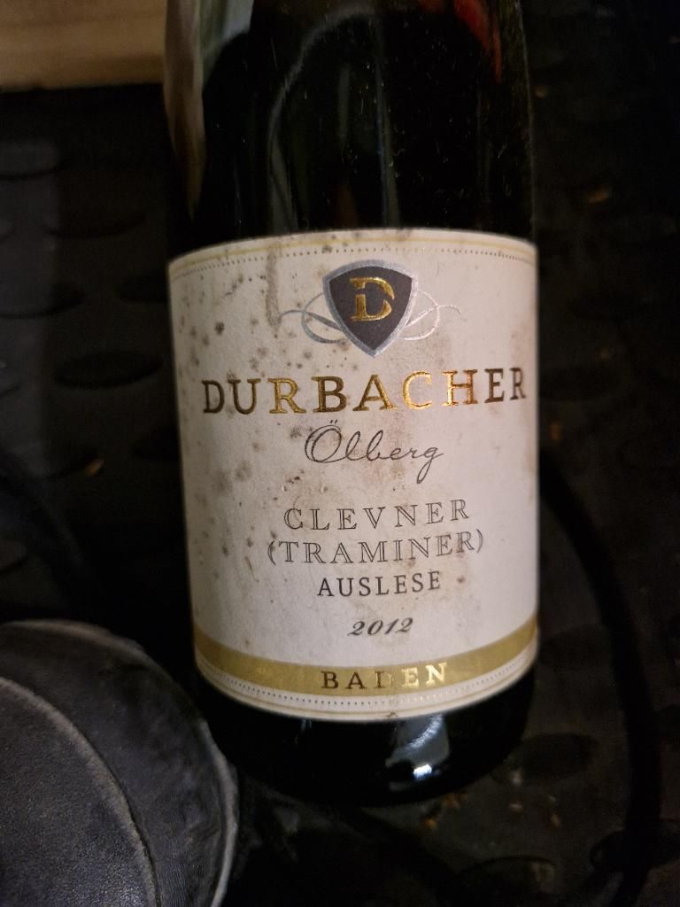 2012 Durbacher Winzergenossenschaft Ölberg Clevner Auslese, Germany ...