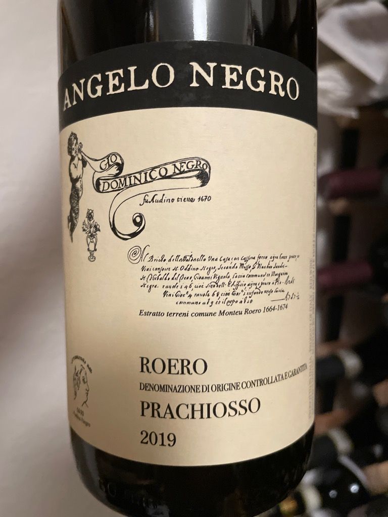 2020 Angelo Negro e Figli Roero Prachiosso, Italy, Piedmont, Alba ...