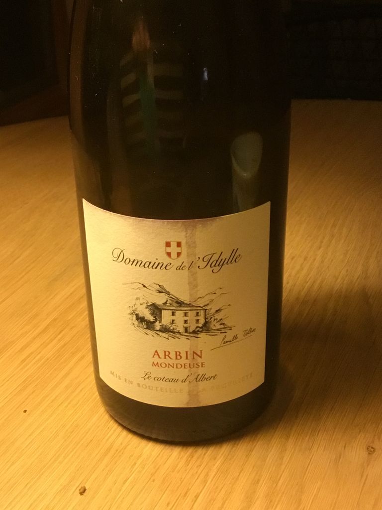 2022 Domaine de L'Idylle Mondeuse Vin de Savoie Arbin, France, Savoie ...