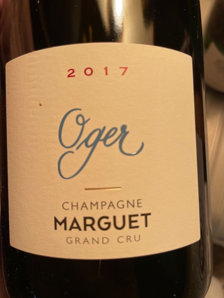 2017 Marguet Champagne Grand Cru Oger, France, Champagne, Champagne ...